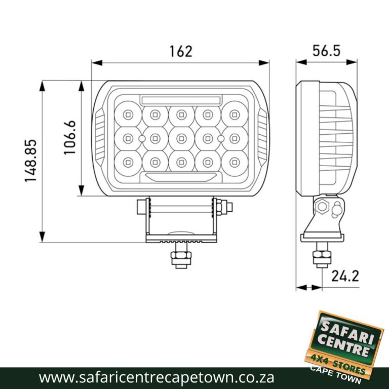 Hella Valuefit 450 Led Spotlight Kit | Safari Centre Cape Town